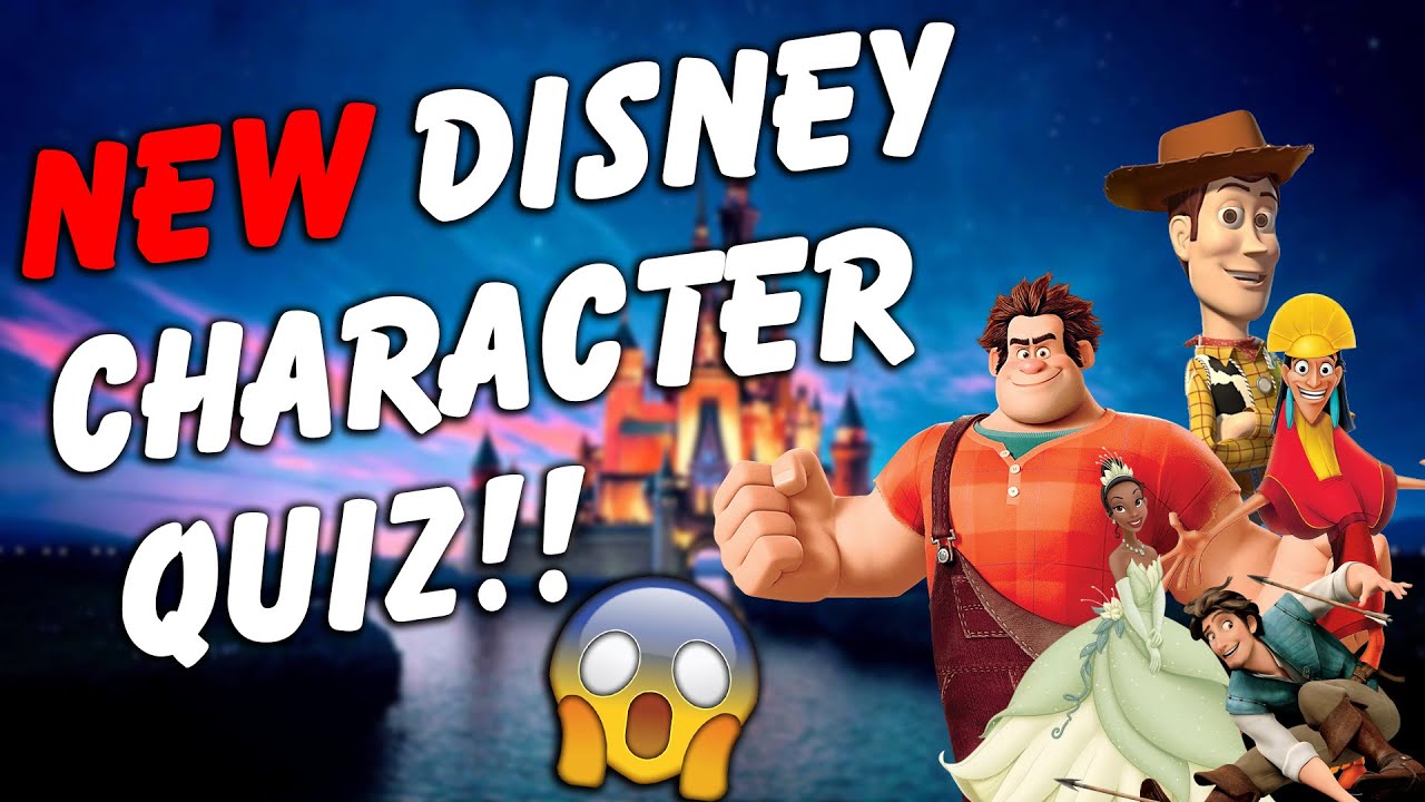Disney Character Quiz - How many can you guess ? - YouTube