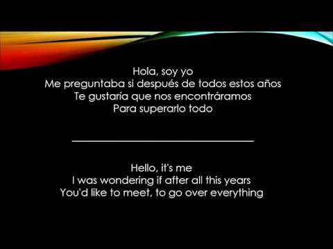 Adele- Hello (letra) - YouTube