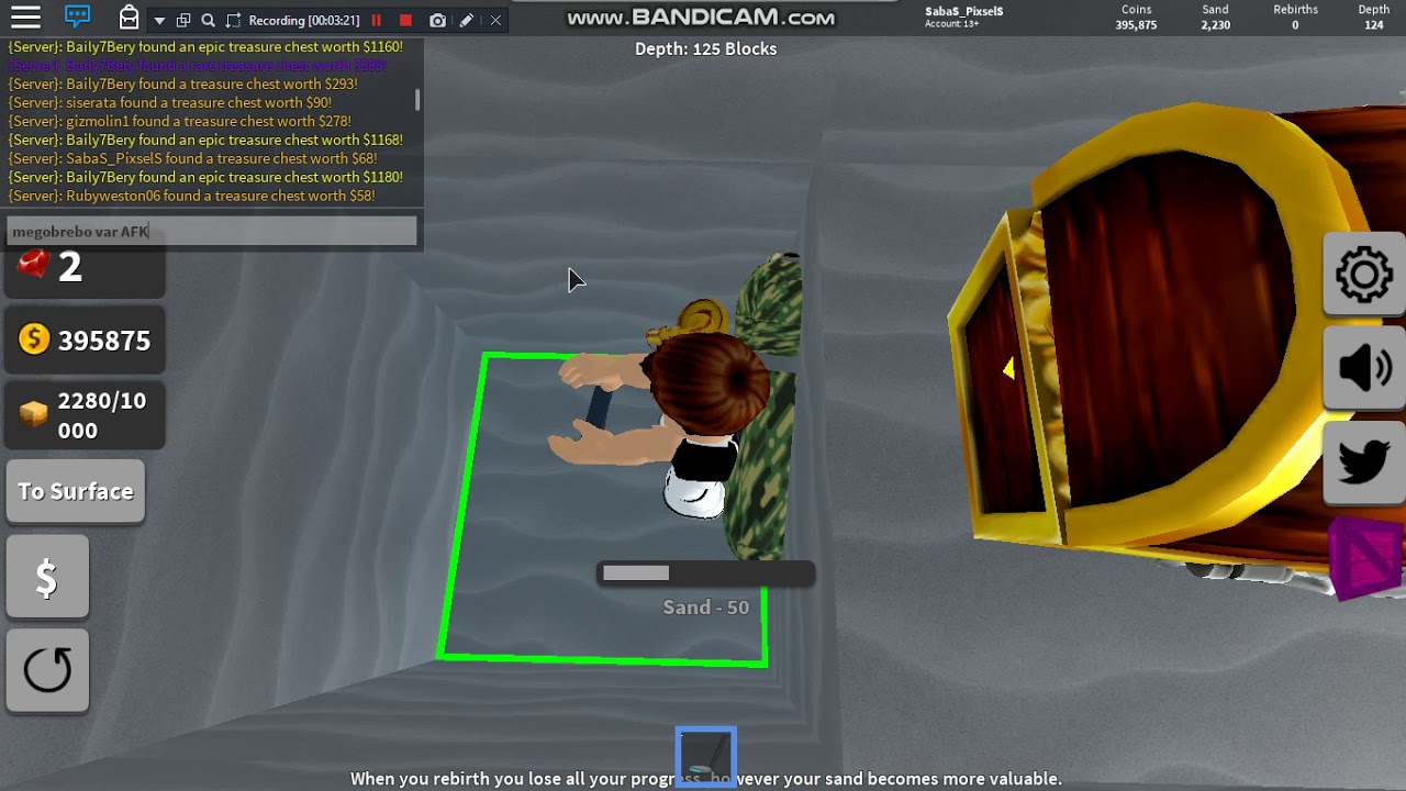 roblox Treasure Hunt Simulator(ქართულად)#1 - YouTube