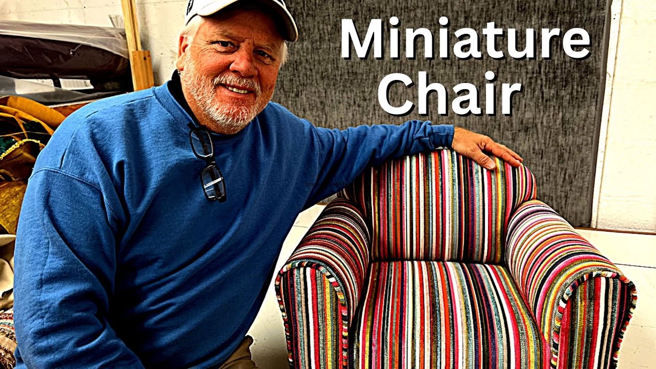 Mini Chair Build | Start To Finish - YouTube
