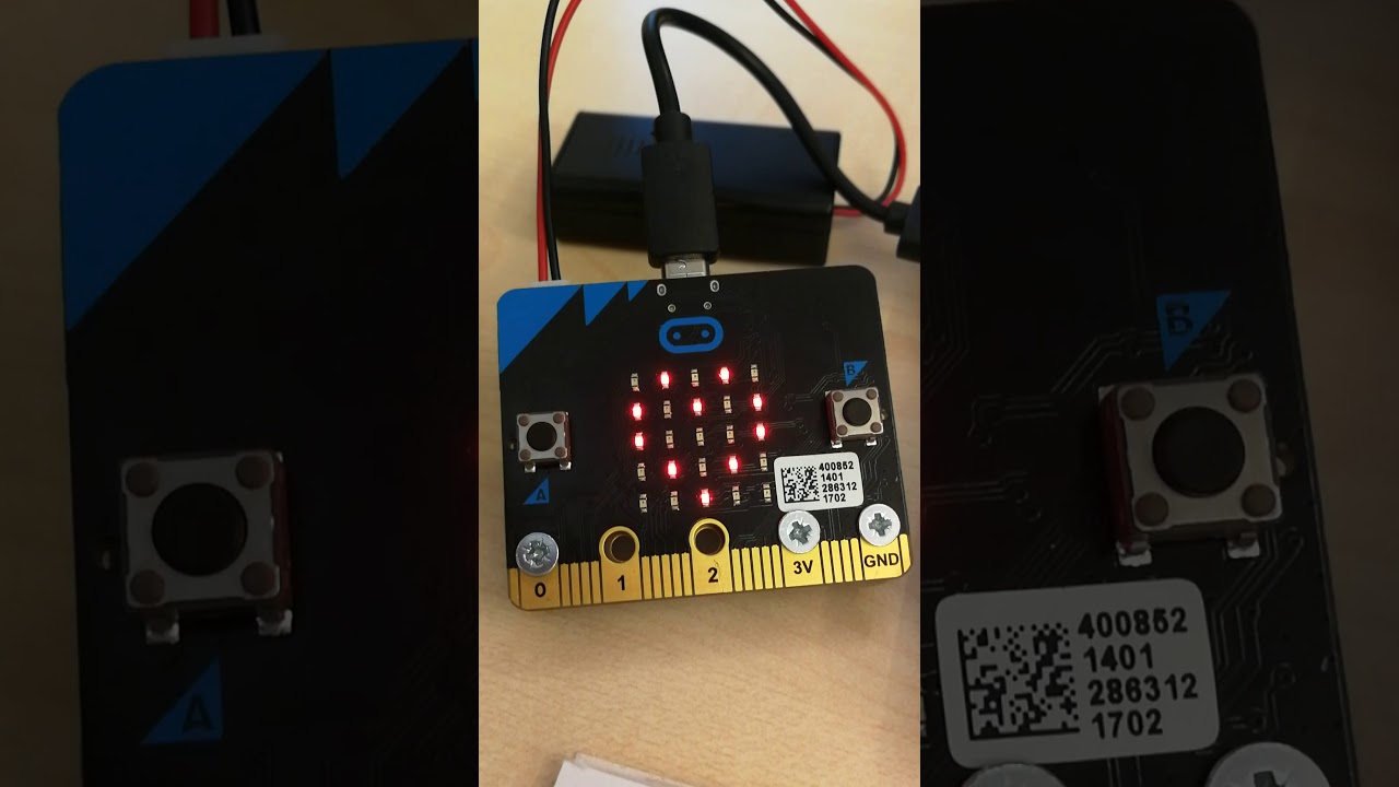 blinking heart micro:bit - YouTube