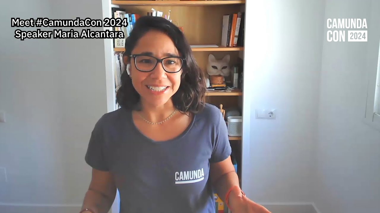 #CamundaCon 2024 Berlin: Meet Speaker Maria Alcantara, Camunda - YouTube
