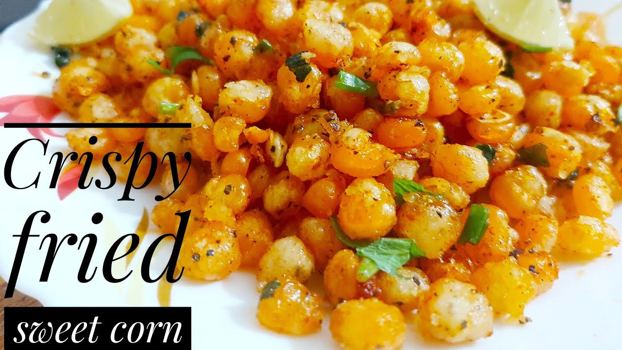 Easy fried crispy corn/Barbeque nation style crispy corn/Spicy sweet ...