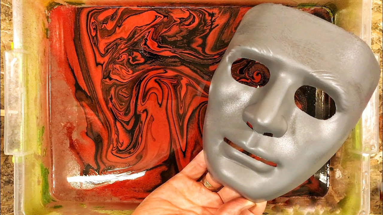Customize Mask with Hydro Dipping! - YouTube
