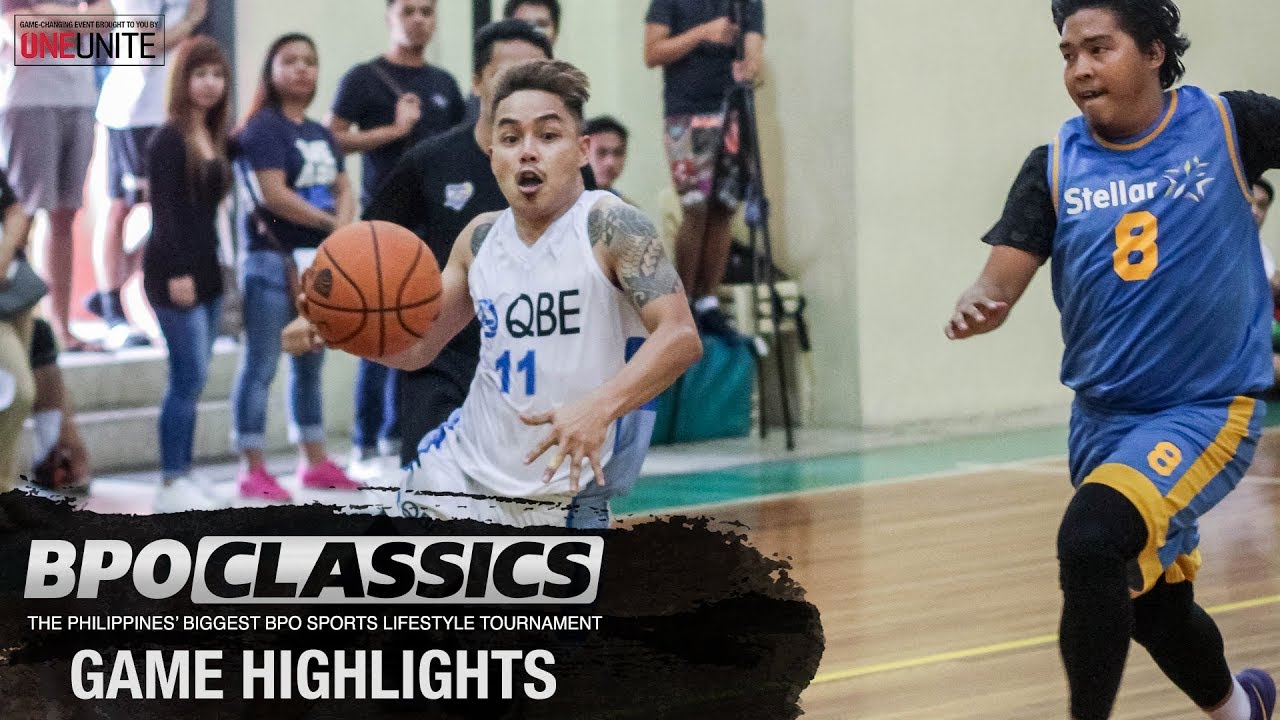 QBE vs. Stellar BPO | Game Highlights | September 2, 2017 - YouTube