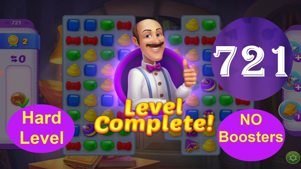 HomescapesLevel 721 - [19 moves] [2021] [HD] solution of Level 721 ...