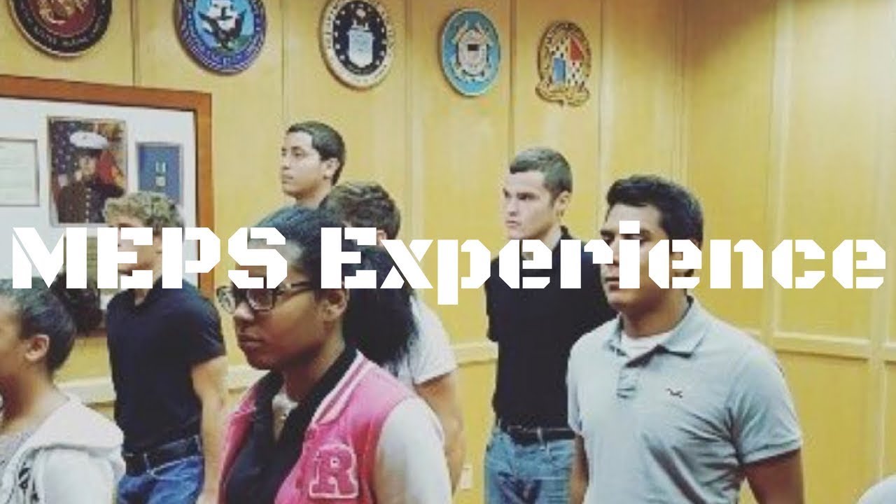 MEPS Experience (Miami MEPS) Marine Corps - YouTube