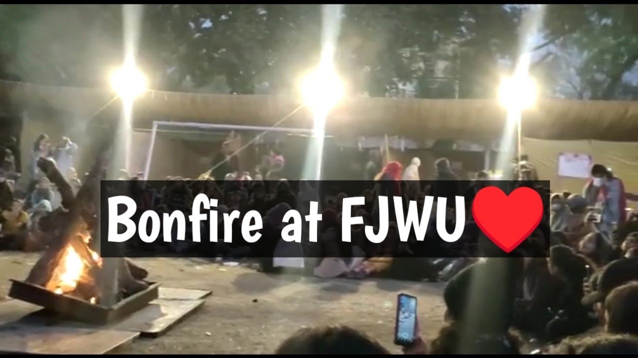 Bonfire and Musical Night at FJWU(Queen Mehwish Ali Vlogs)#dailyvlog # ...