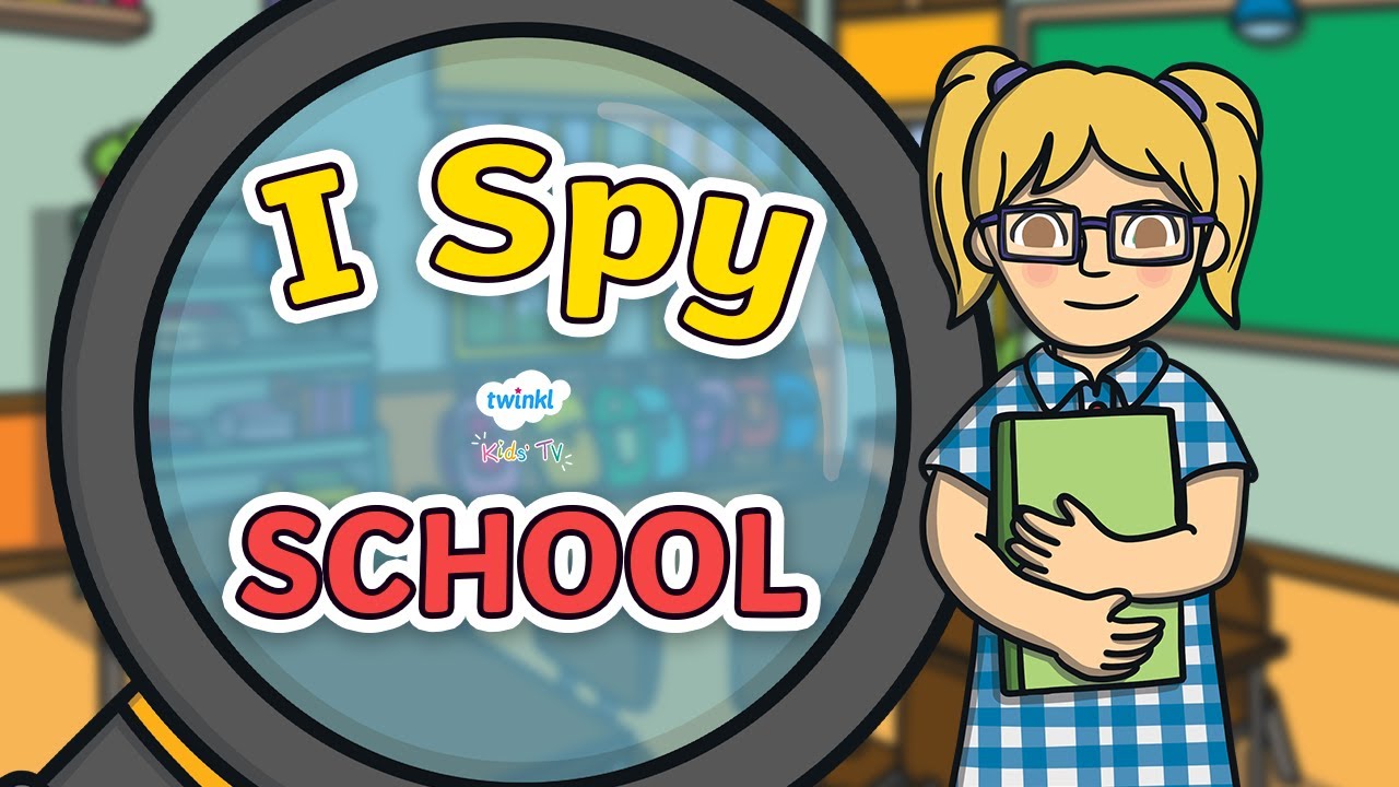 I Spy at School! 🍎 ️👩‍🏫 | Can You Spot Them All? ☀️ | Interactive Game ...