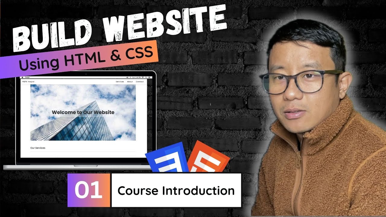 Build Website Using HTML & CSS #1 - Course Introduction - YouTube