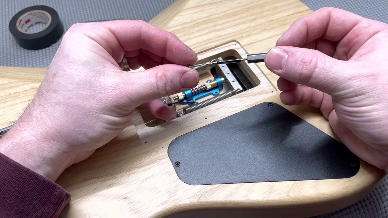 Floyd Rose Tremolo Stop - YouTube