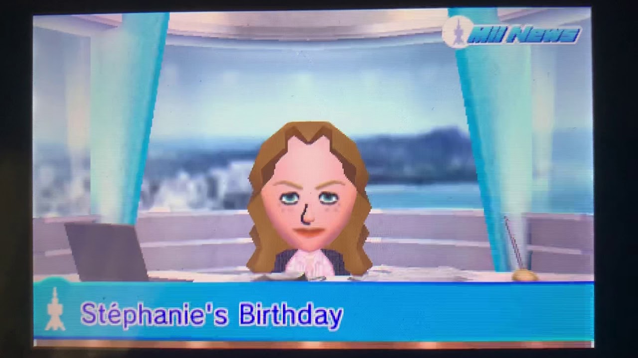 Tomodachi Life - Mii News - Stéphanie’s Birthday - YouTube