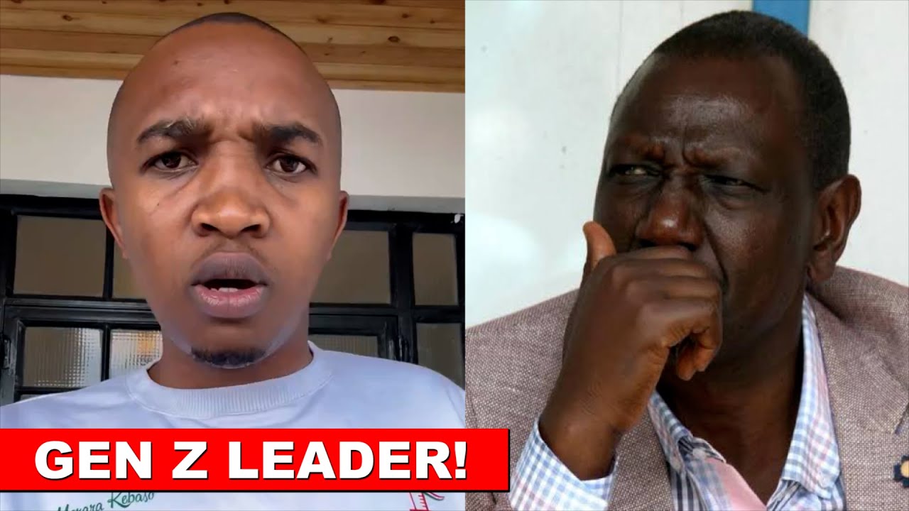 DRAMA!! GEN Z Leader Morara Kebaso breathing fire just hours after MPS ...