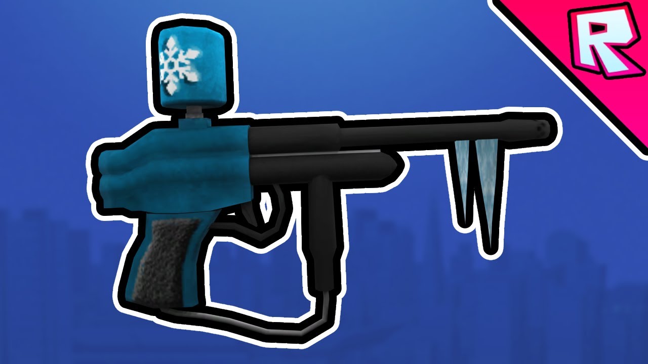 How to get the Frozen Paintball Gun in RetroStudio Winter Warfare - YouTube