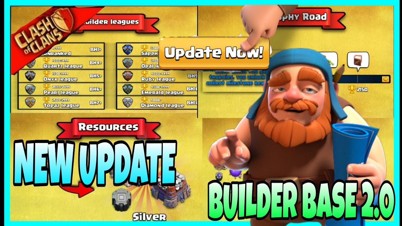 New Update :- Builder Base 2.0 New Game Mode With Builder League ...