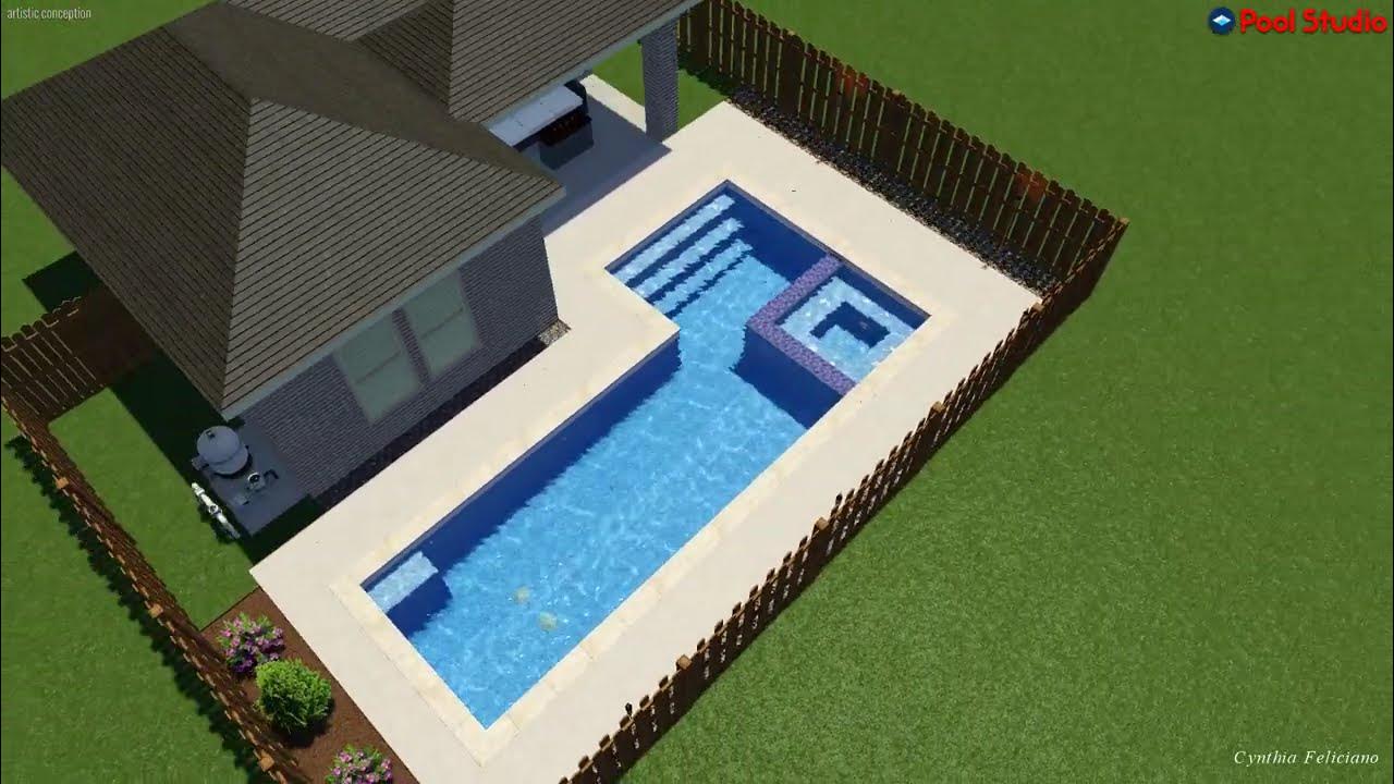Pool Studio - 3D Swimming Pool Design by JS POOL & PATIO RMODELING ...
