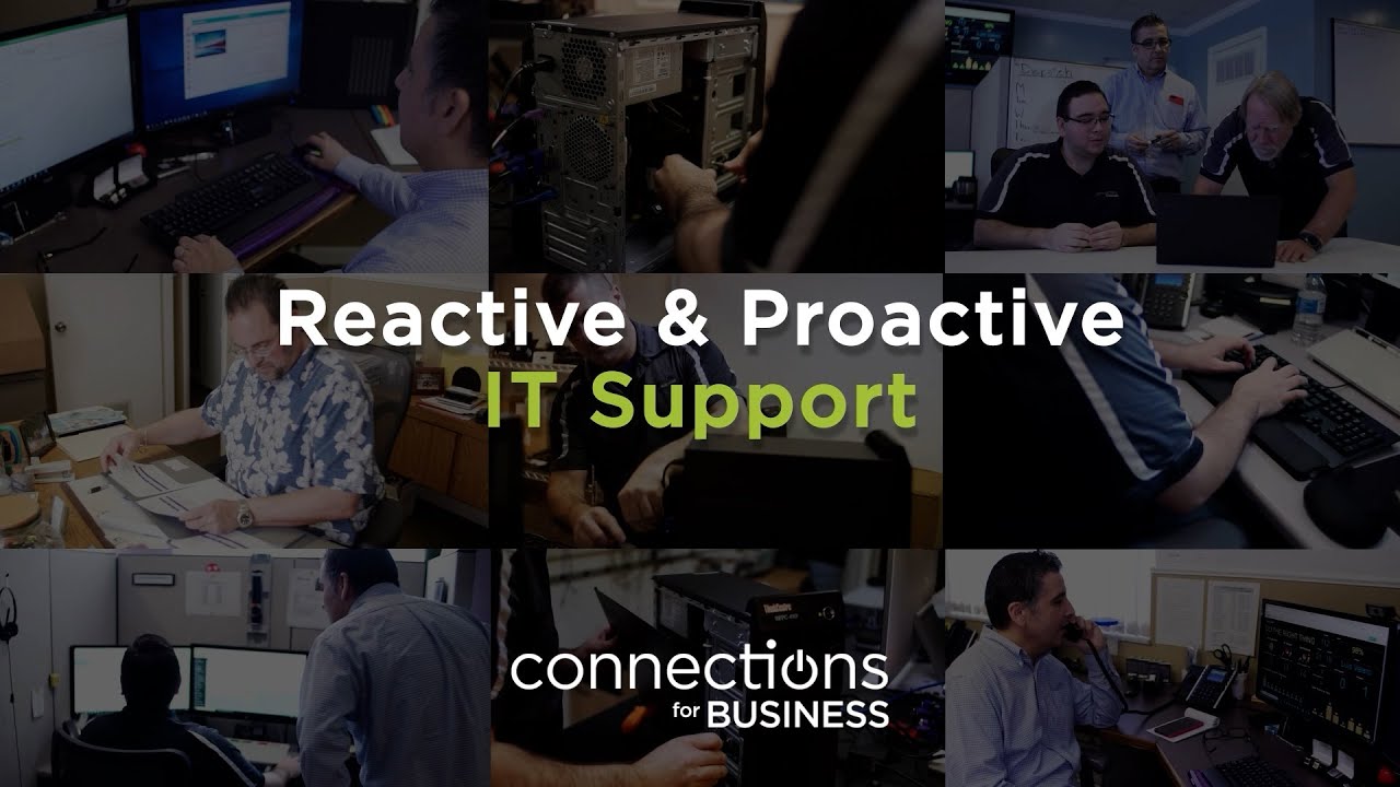 Reactive & Proactive IT Support - YouTube
