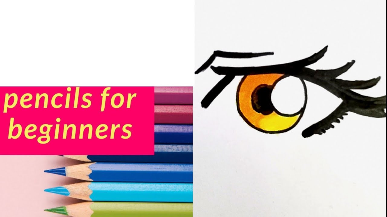 how to color eye with color pencils #art #coloring #tips - YouTube