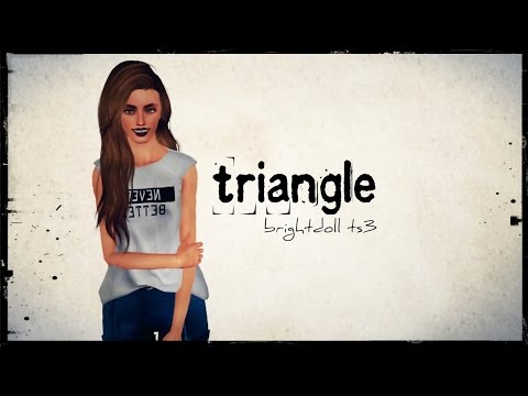 Triangle. - Ep 1 The sims 3 series. - YouTube