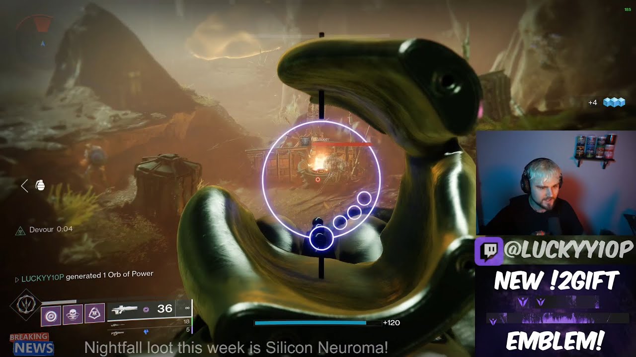 NEW EXOTIC PULSE RIFLE FROM VOW RAID! - YouTube