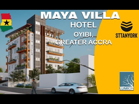 MODERN HOTEL -GHANA (OYIBI) - LUMION 12 (VISUALIZATION)