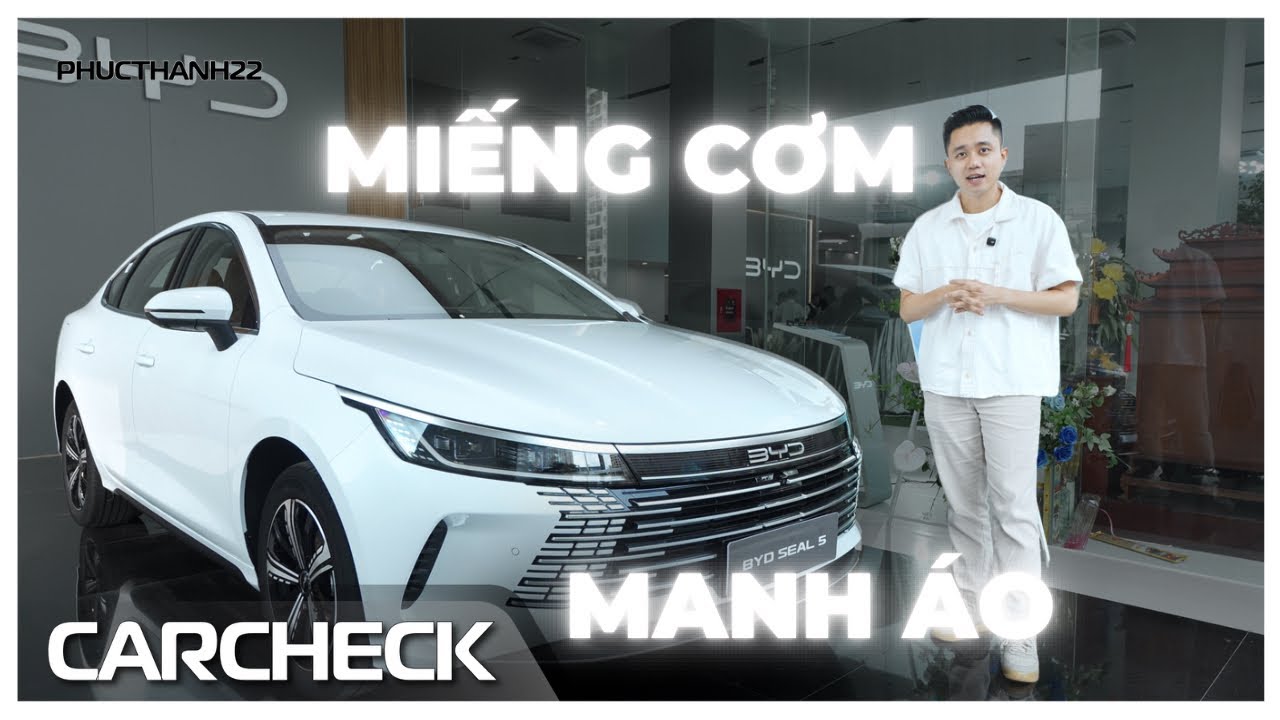 Trên tay BYD Seal 5 chạy 1200km/bình xăng: Rẻ chút nữa là có thể thành ...