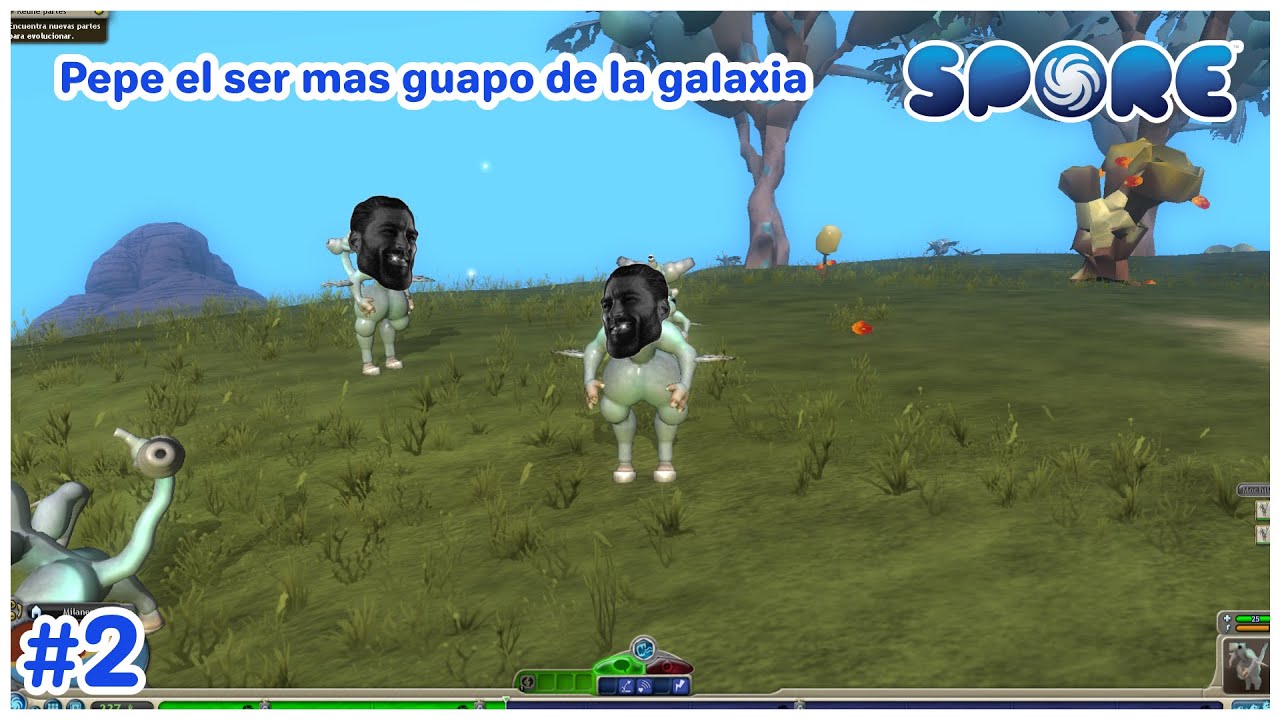 Pepe el ser mas guapo de toda la galaxia - Spore - YouTube