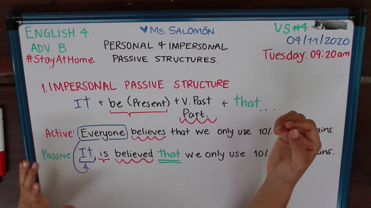 Virtual Session 4 English 4 Adv B Personal Impersonal Passive virtual-session-4-english-4-adv-b-personal-impersonal-passive