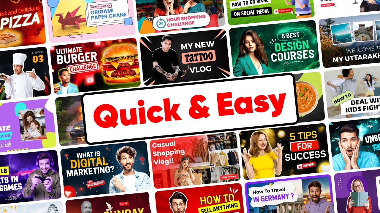Create Stunning YouTube Thumbnails & Banners with Thumbnail Maker App ...