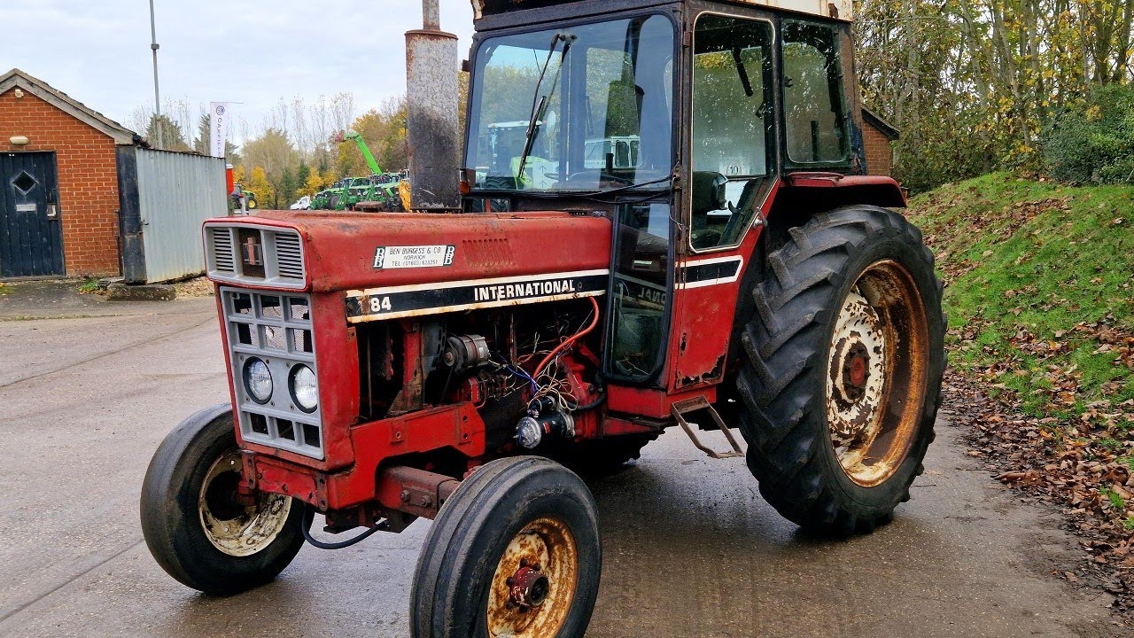 1978 International 784 2WD Tractor 23648 - YouTube