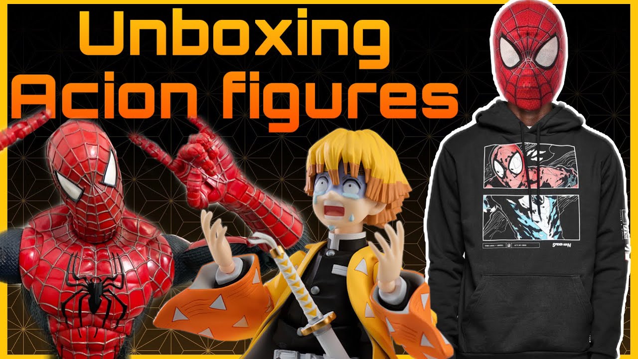 Spider Criminals Mega Action figure unboxing! - YouTube