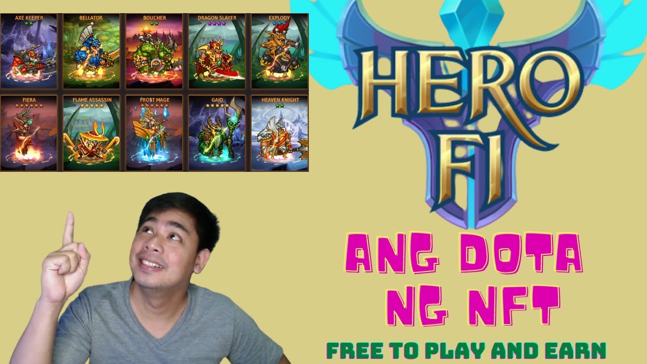 herofi nft game - ang dota ng nft | tagalog - YouTube