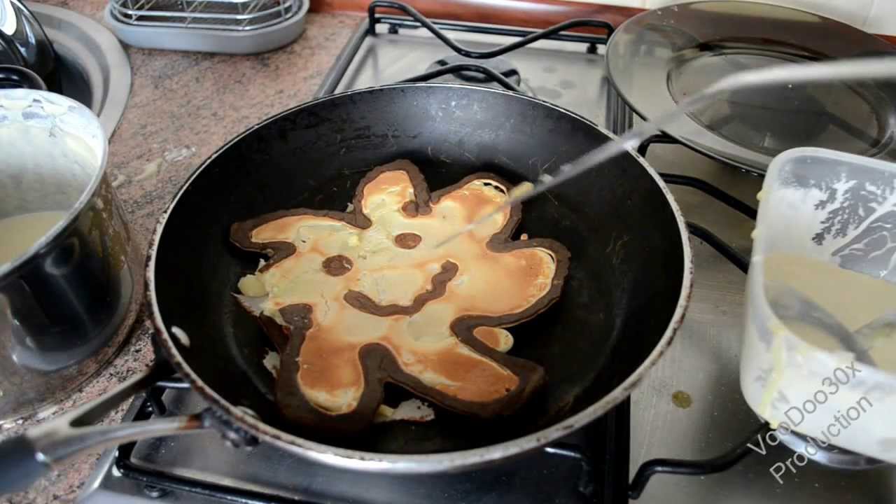 How to make healthy pancakes in fun shapes for kids - Snowflake pancake ...