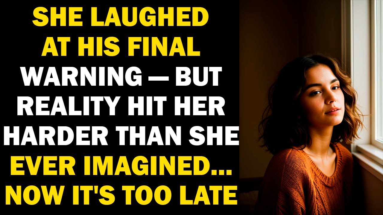 She Laughed at His Warning — Until Everything Fell Apart - YouTube