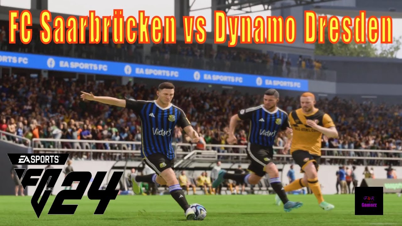 EA SPORTS FC 24 - Spielerkarriere - 9. Spieltag - FC Saarbrücken vs ...