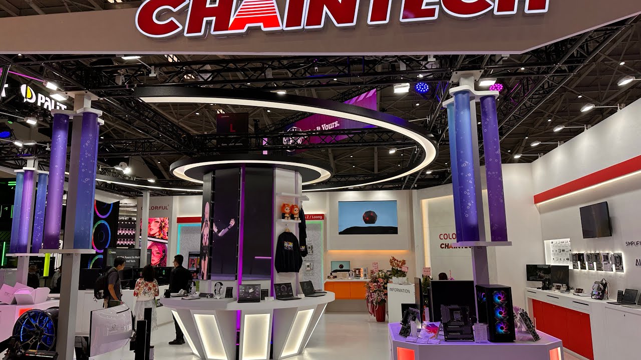 Chaintech showcasing at Computex Taipei 2024 - YouTube