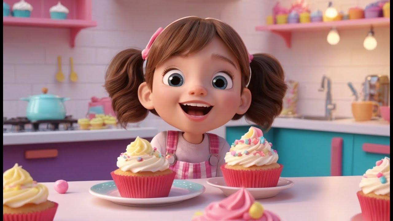 The Cupcake Parade Goes Marching On | Fun Nursery Rhyme for Kids | Sing ...