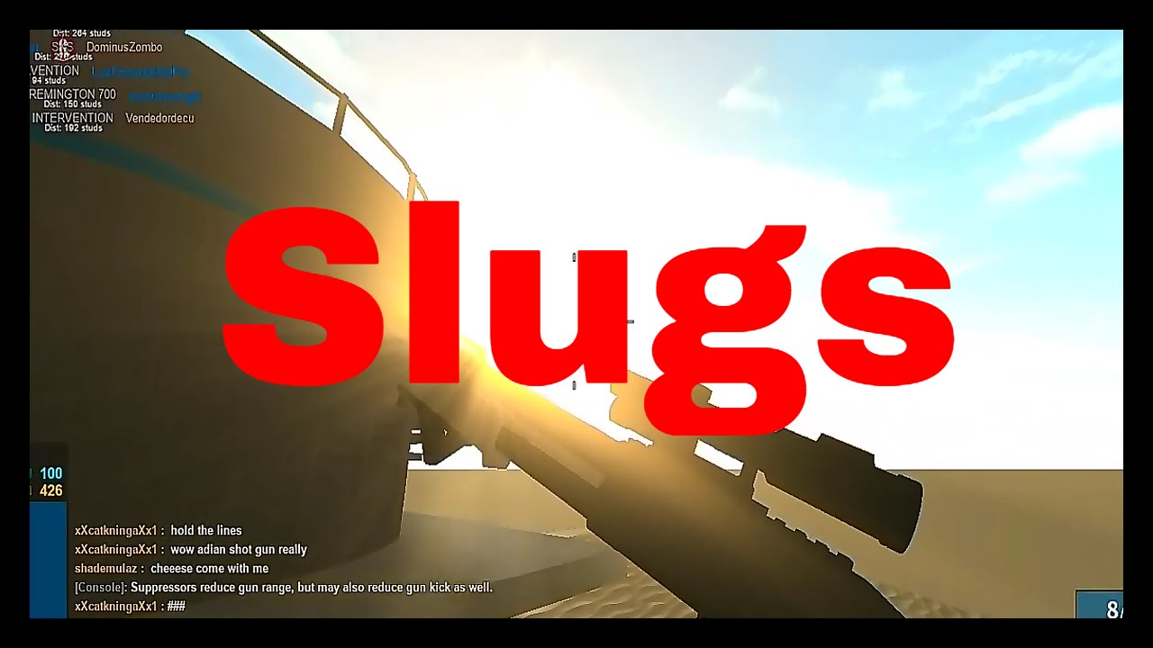 Slugs | Explain That Attachment | Roblox: Phantom Forces Beta - YouTube