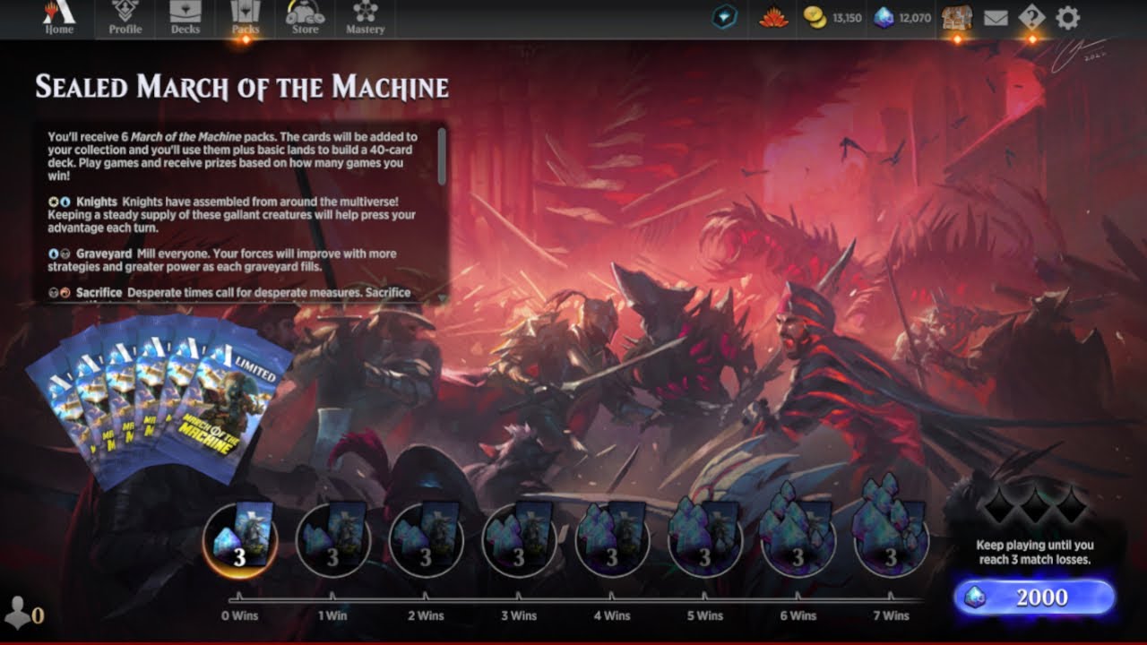 Sealed Draft | March of the Machine | MTG Arena - YouTube