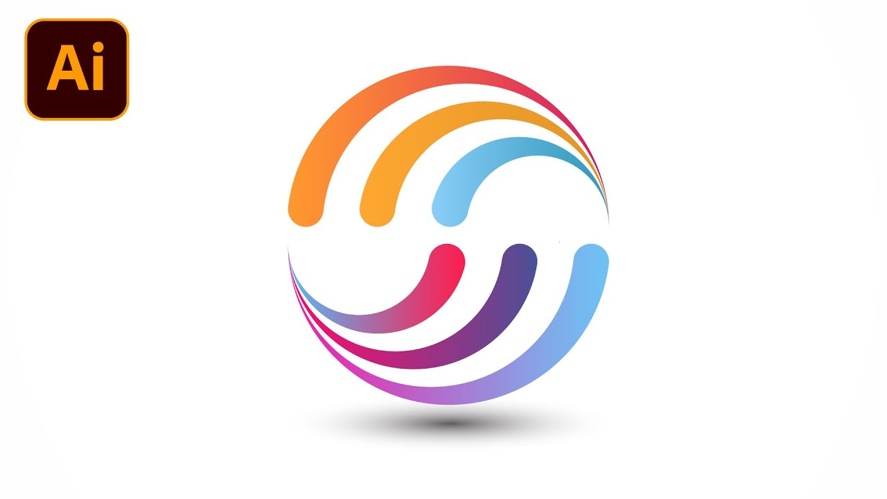 Logo Design Illustrator | Make Circle Logo in Adobe Illustrator cc ...