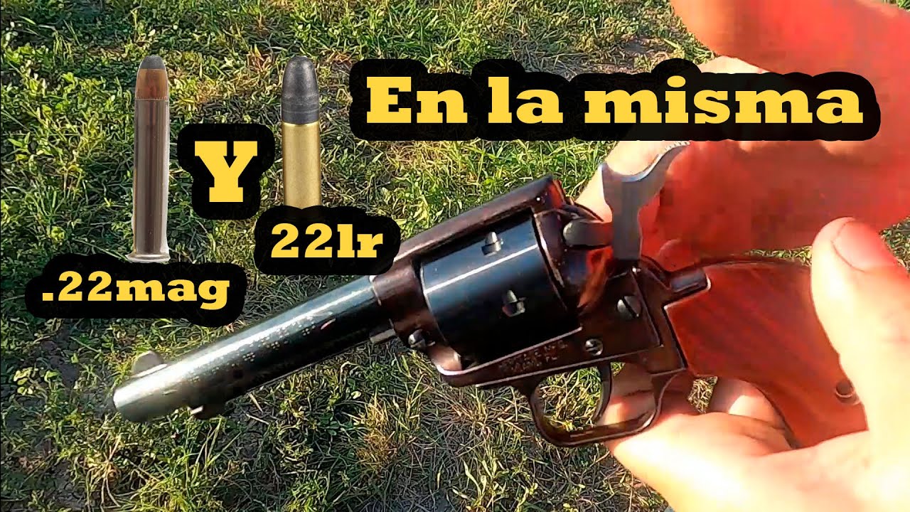 Sera posible Disparar un 22lr y un 22mag en el mismo revolver - YouTube