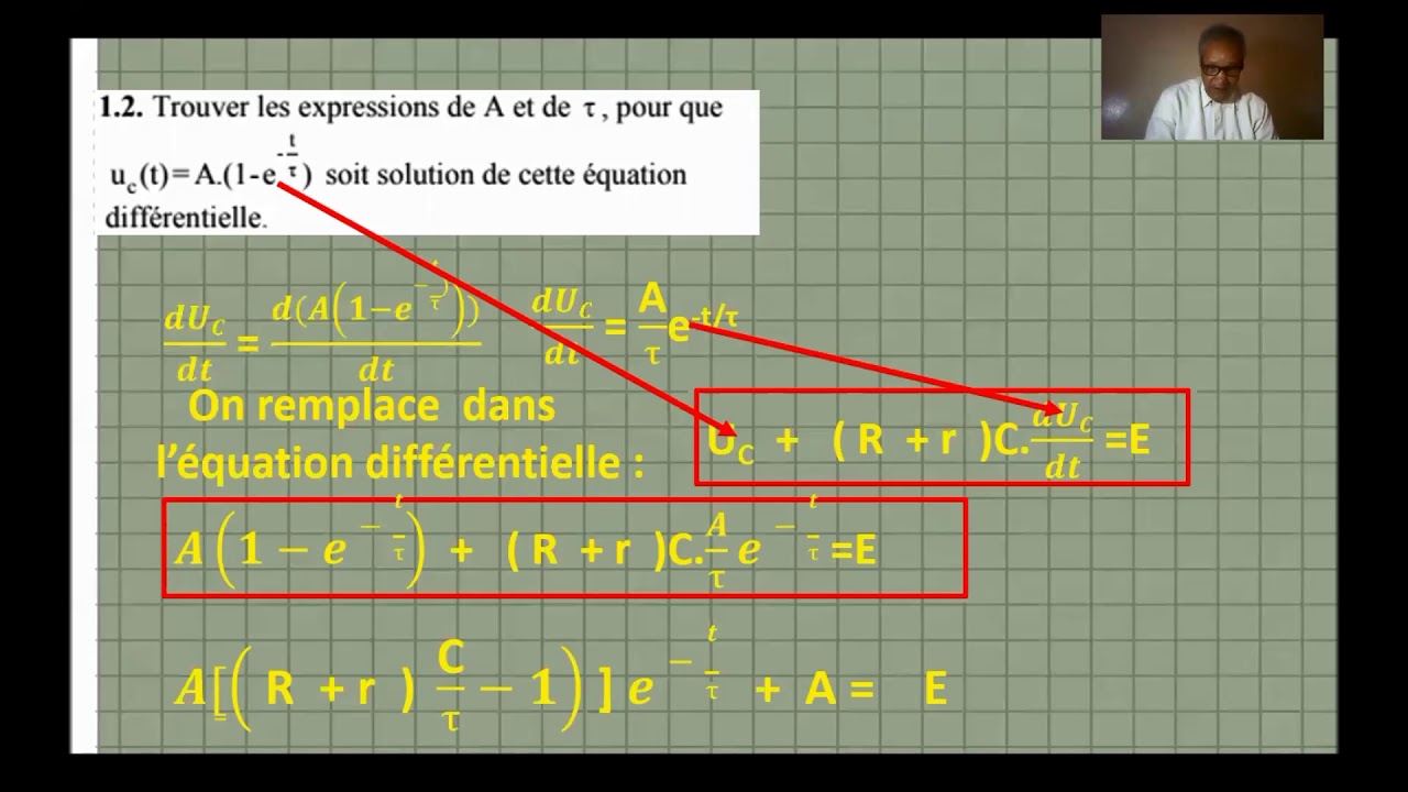 SOLUTION EXERCICE 15 2BAC PHYSIQUE électricité (oscillateur RLC)RLC ...