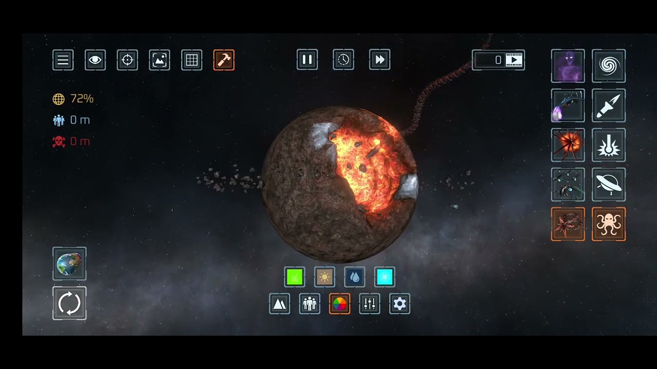Solar smash gameplay #1 |Creating my own planet| - YouTube