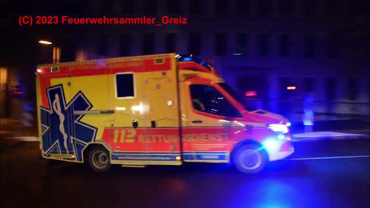 RTW 1 Rettungsambulanz Greiz GmbH - YouTube