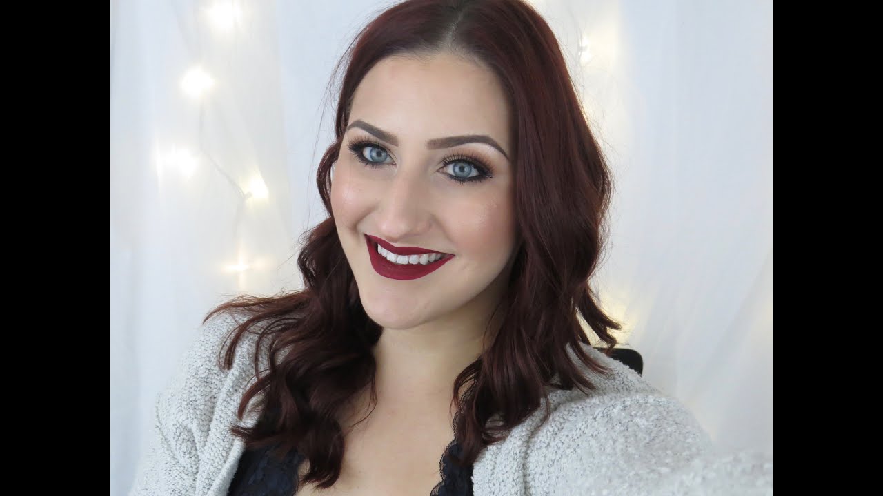 Simple Holiday Glam | Megan Renee - YouTube