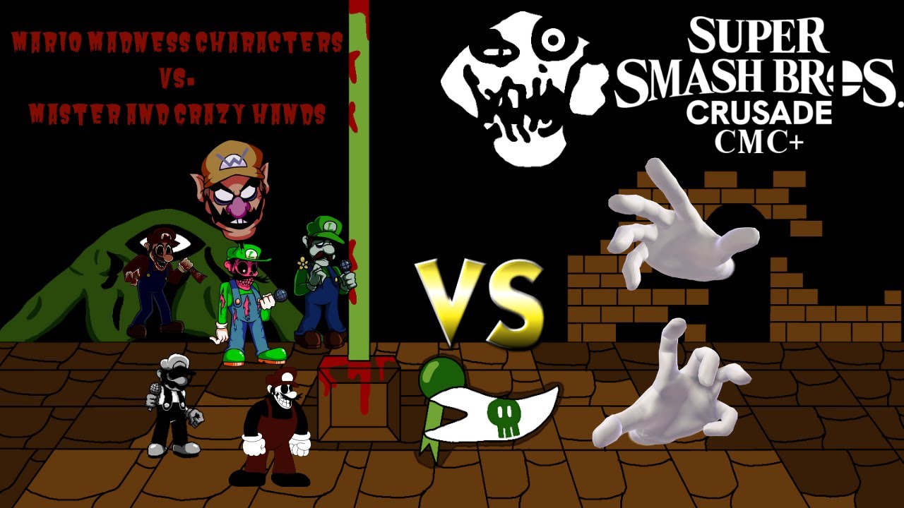 Super Smash Bros. Crusade CMC+ V7 - Mario Madness V1 characters VS ...