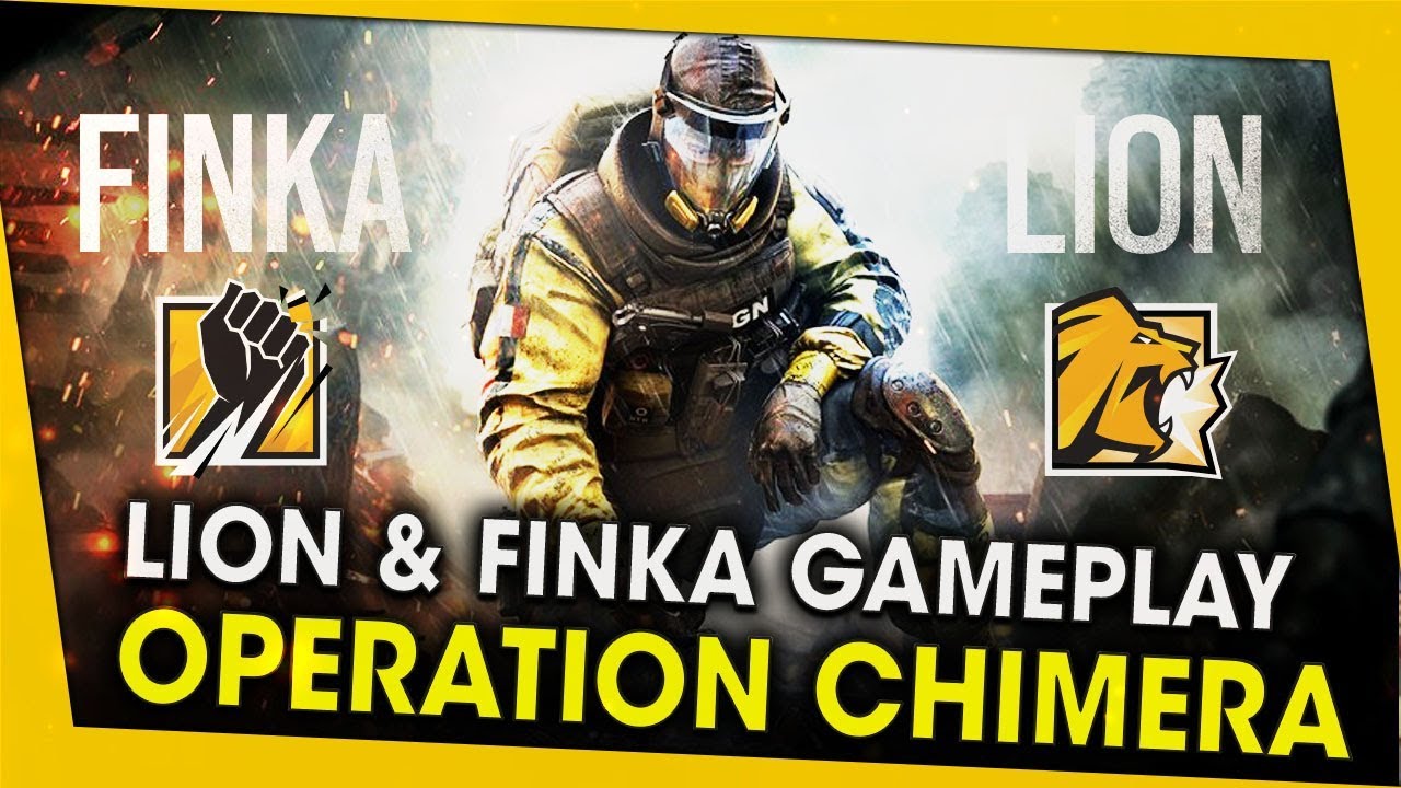 ON TEST LION & FINKA ! GAMEPLAY OPERATION CHIMERA - RAINBOW SIX SIEGE ...