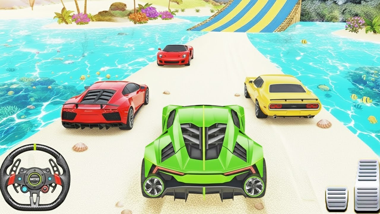 Dirt Surfing Cars Extreme Race Game - Race Car - Car Race - Gadi Wala ...