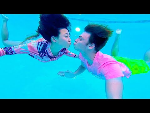 UNDERWATER DATE WITH MY CRUSH!! (PART 2)