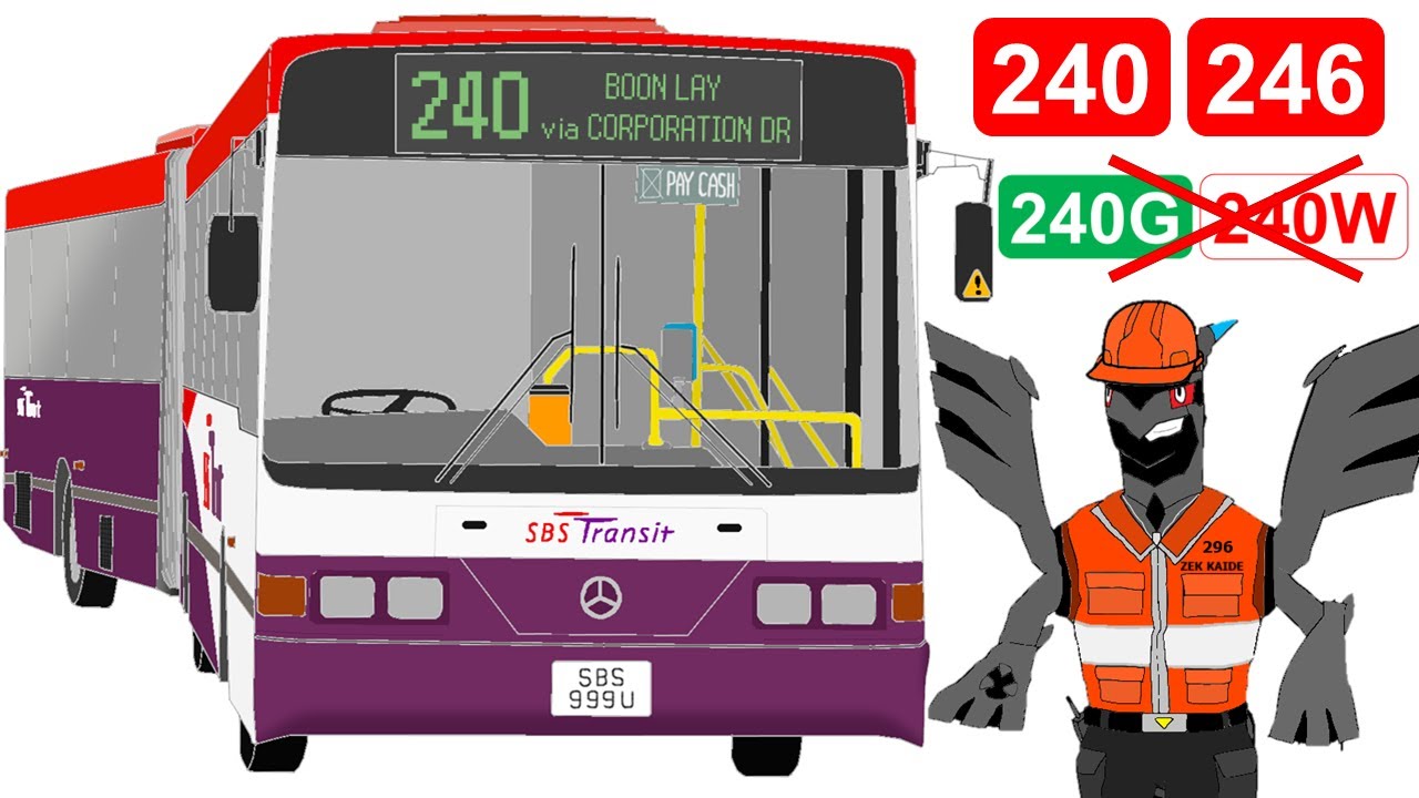 Merging 240 and 246 isn't really a good idea after all (SBS Transit ...